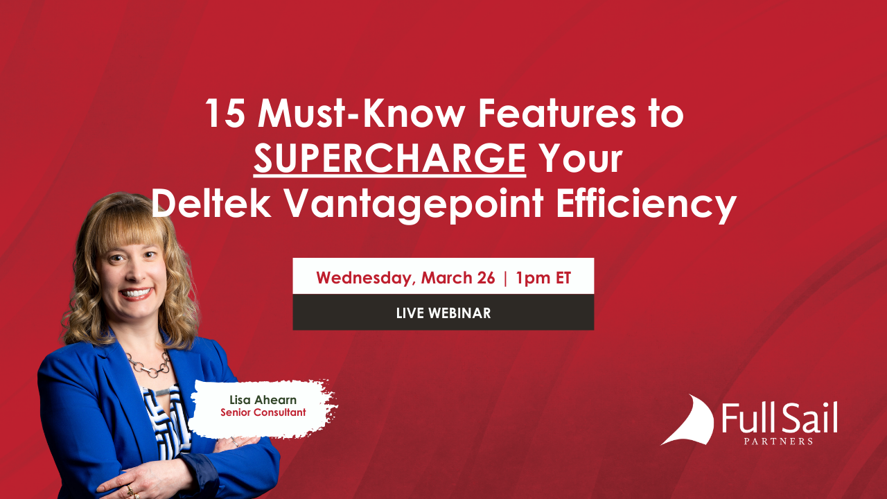 15 Must-Know Features to Supercharge Your Deltek Vantagepoint Efficiency